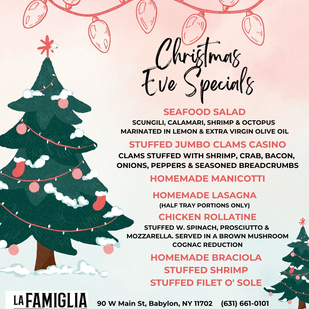 Catering – LA FAMIGLIA ITALIAN KITCHEN